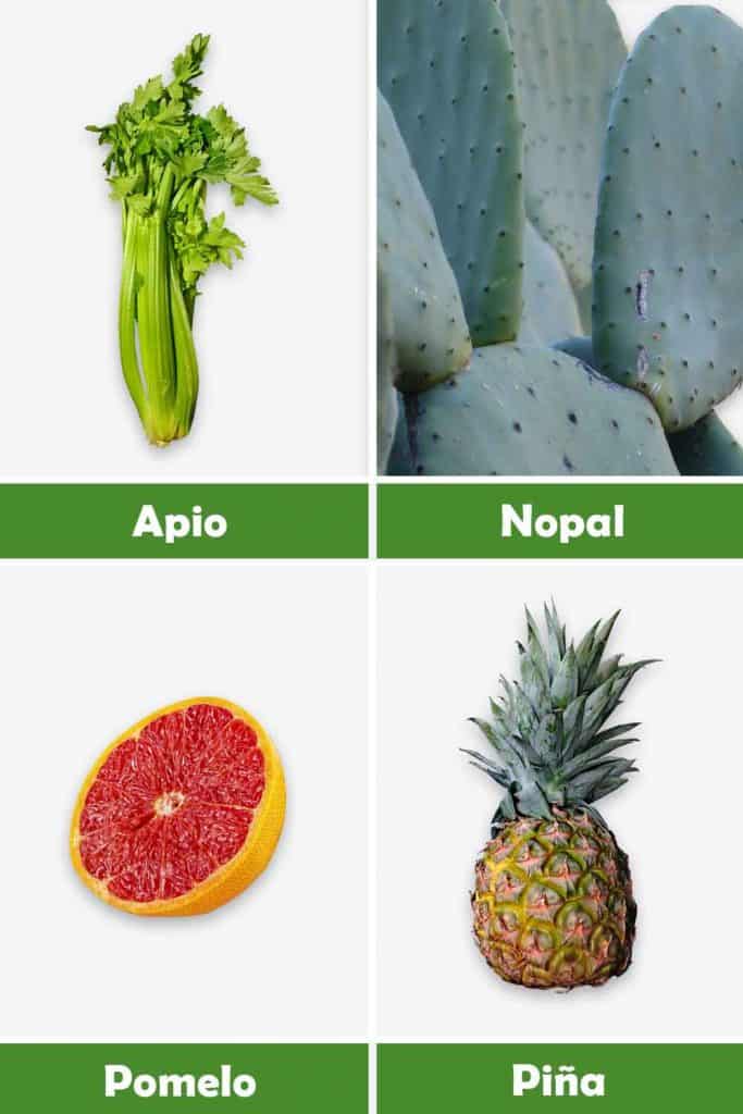 Jugo De Nopal, Apio, Pomelo Y Piña - Sobre Jugos