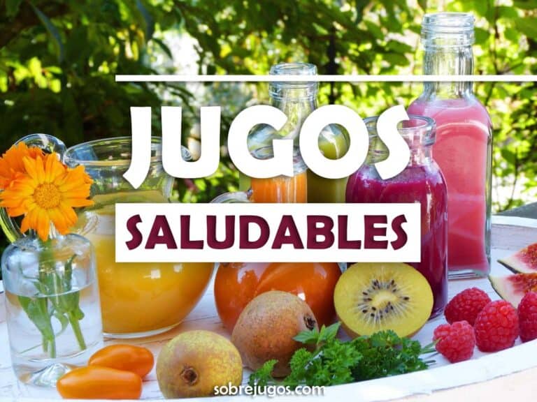 🥇 Jugos Saludables: Recetas Y Lo Que Hay Que Saber